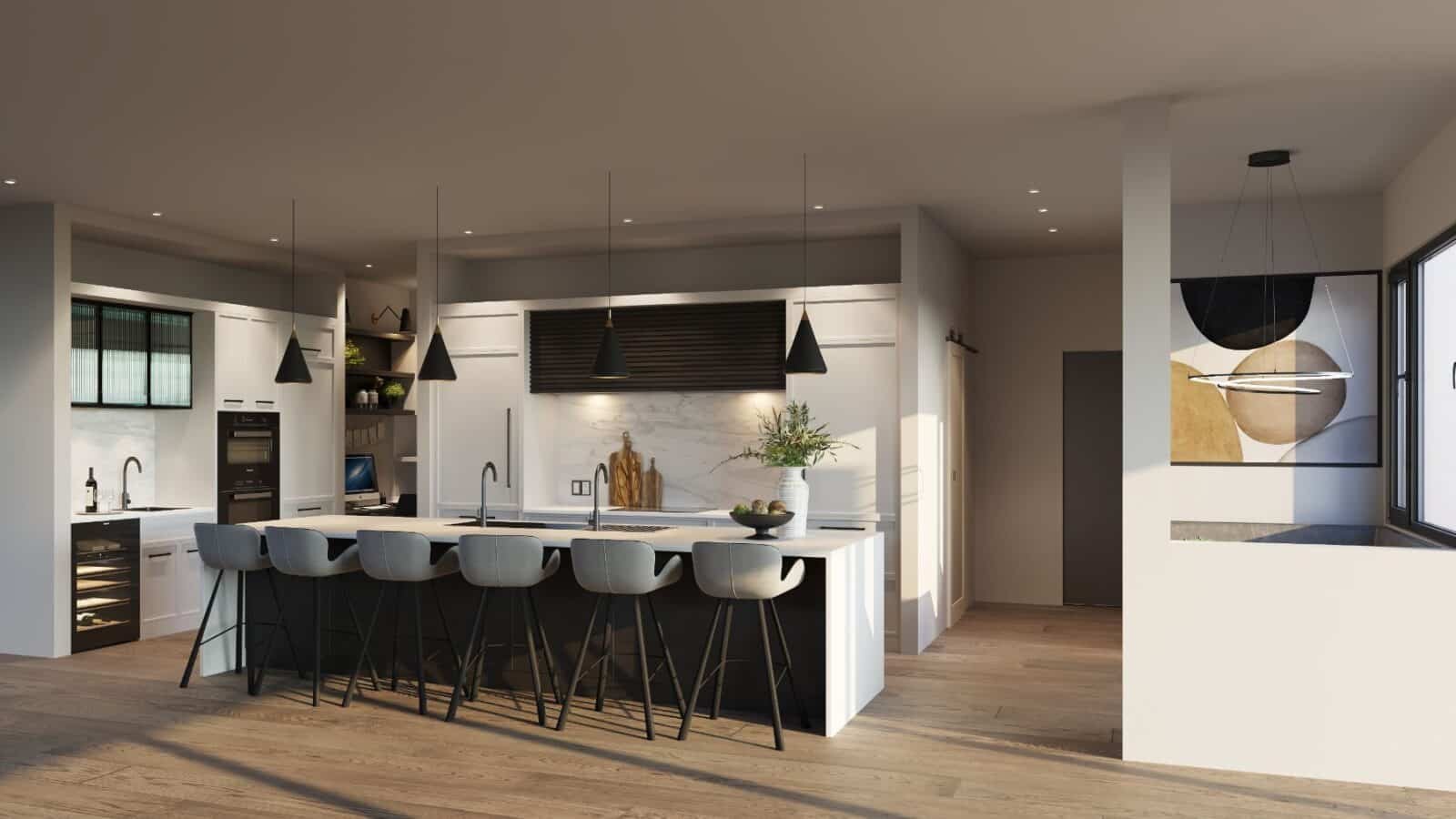 A complete guide on how to make a kitchen 3D render
